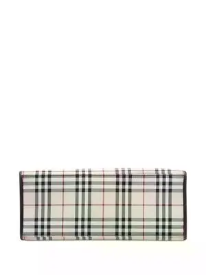 Burberry House Check Canvas Tote Bag - Brown