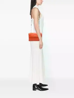 Prada Soft Calf Double Turnlock Crossbody Bag