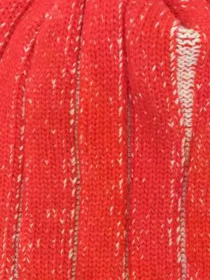 Dolce & Gabbana 2000s Wool Beanie Hat - Red
