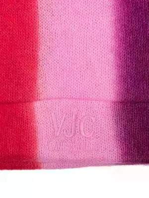 Versace 2000s Colour-block Beanie Hat