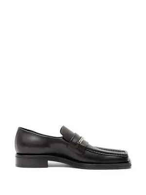 Martine Rose Chain-detail Loafers - Black