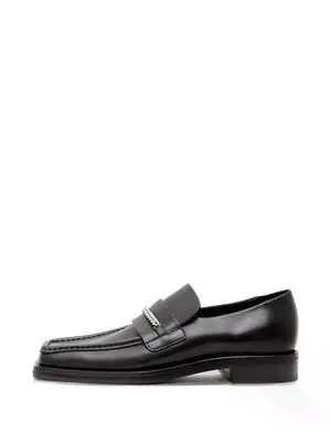 Martine Rose Chain-detail Loafers - Black