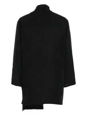 Yohji Yamamoto Chest Pouch Pocket Blouse