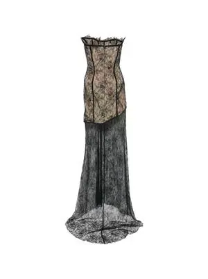 Giuseppe Di Morabito Lace Corset Dress