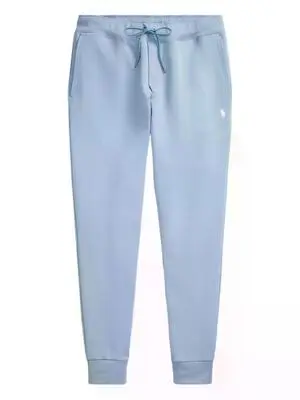 Polo Ralph Lauren Drawstring Ribbed Track Pants - Blue