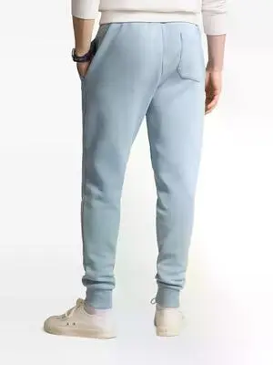 Polo Ralph Lauren Drawstring Ribbed Track Pants - Blue