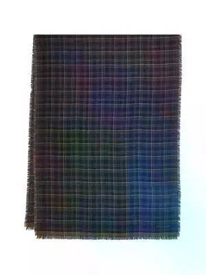 FERRAGAMO Cashmere And Silk Scarf - Blue