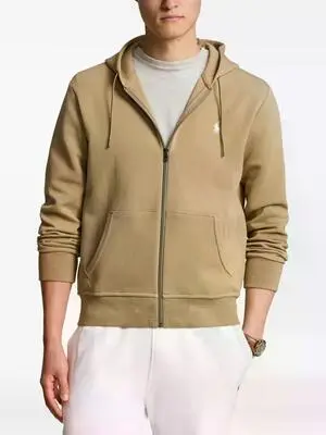 Polo Ralph Lauren Full-zip Hooded Sweater - Neutrals