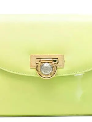 Versace 1990s Turn-lock Leather Clutch