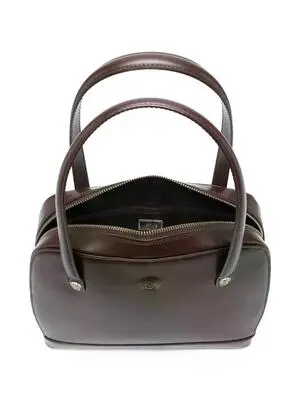 Versace 1990s Leather Tote Bag