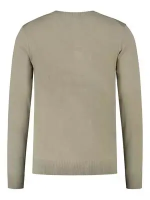 Emporio Armani Wool Crewneck Sweater - Neutrals