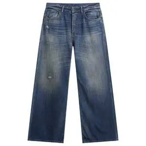 Acne Studios 2021 Trafalgar Wide Leg Jeans - Mid Blue