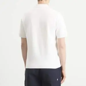 WAX LONDON Naples Retro Diamond Knit Polo