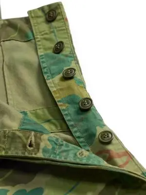 Ralph Lauren Buttoned Camouflage Jumpsuit