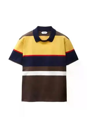 Versace Striped Cotton-jersey T-shirt