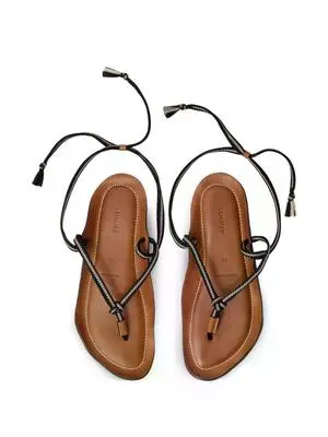 LEMAIRE Tassel Laced Sandals