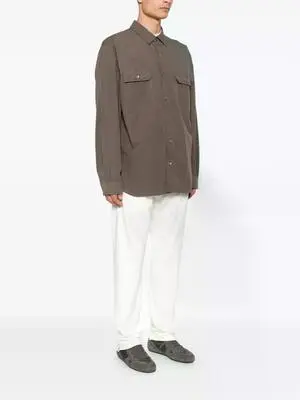 Rick Owens Flap-pocket Shirt - Brown