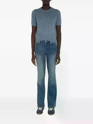 Zadig&Voltaire Cut-out Pattern Crew Neck Sweatshirt