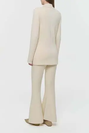 Gabriela Hearst Ceto Knit Blazer - Ivory