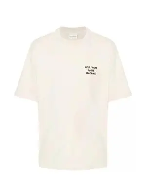 Drole De Monsieur Short-sleeve T-shirt - Neutrals