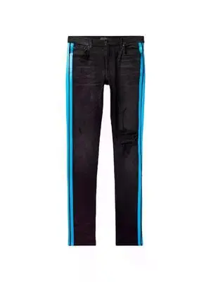Amiri Side-stripe Jeans - Black
