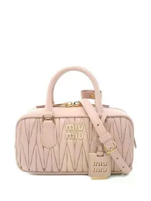 Miu Miu Gold Tone Shoulder Bags