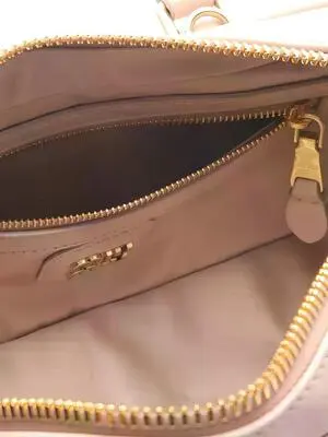 Miu Miu Leather Tote Bag - Neutrals