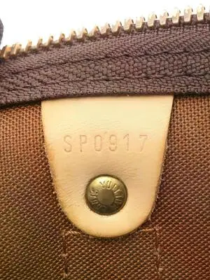 LOUIS VUITTON 1997 Monogram Leather Boston Tote - Brown