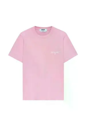 MSGM Short-sleeved T-shirt - Pink
