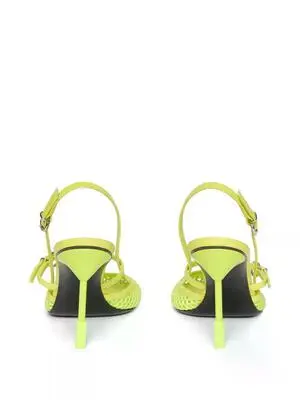 MSGM Round-toe Strap Pumps