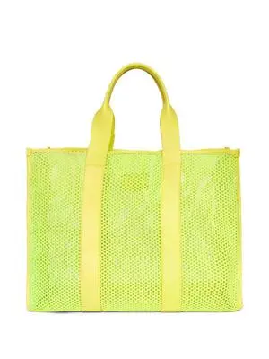 MSGM Logo-detail Tote Bag - Green