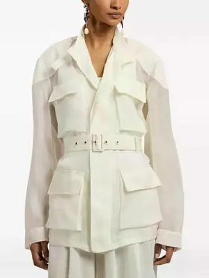 Ralph Lauren Zaria Belted Jacket - Neutrals