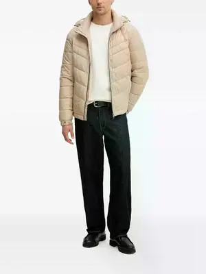 Guess Quilted Hooded Jacket