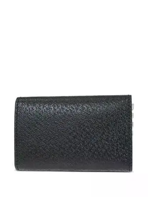 FERRAGAMO 1990-2000s Textured Leather Key Case