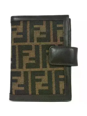 Fendi 2000 Zucca Canvas Notebook Cover