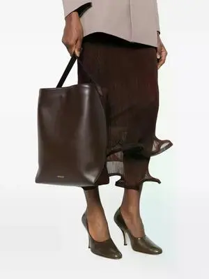 NEOUS Paneled Shoulder Bag - Brown