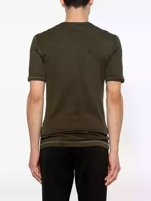 Dolce & Gabbana Buttoned T-shirt - Green