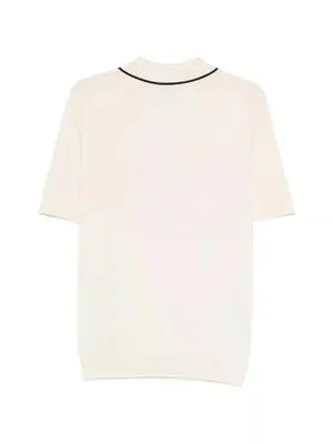 Paul Smith Piped Polo Shirt - Neutrals