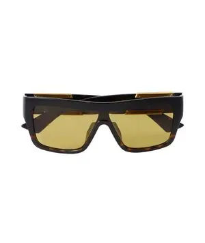 Bottega Veneta Ribbon D-frame Sunglasses - Tortoiseshell