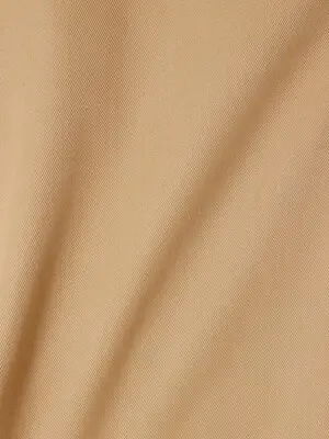 Loewe Asymmetric Cotton And Silk-blend Mini Skirt - Neutrals