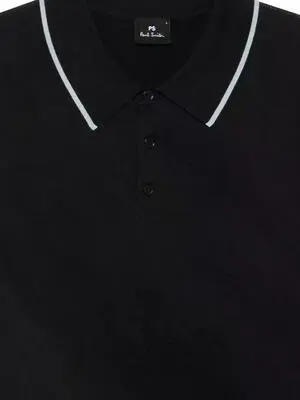 Paul Smith Piped-trim Polo Shirt - Blue