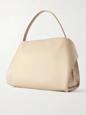 FERRAGAMO Hug Medium Leather Tote - Neutrals