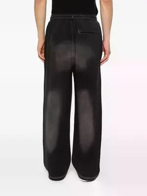 AWAKE NY Letter Appliqué Trousers - Black