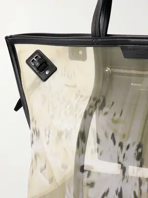 Proenza Schouler Days Carryall Printed Mesh Tote - Yellow