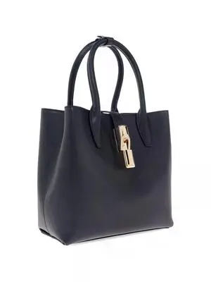 Furla Top-handle Lock Tote Bag - Blue