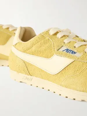 AUTRY Windspin Leather-trimmed Sneakers