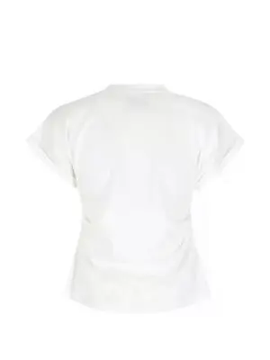 LA PISCINE Slit-detail T-shirt
