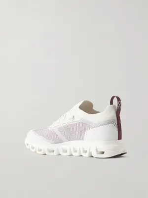 On Cloud 6 Versa Mesh And Rubber Running Sneakers - White