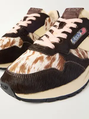 AUTRY Reelwind Low Printed Sneakers - Brown