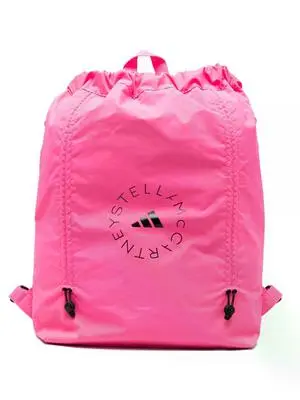 Adidas By Stella McCartney Logo-print Backpack - Pink